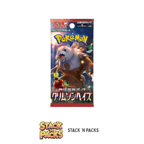 Crimson Haze Booster Pack - SV5a – Stack 'N Packs